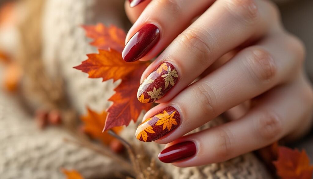 Ongles d’automne 🍁 : 10 inspirations chic pour des mains sublimes
