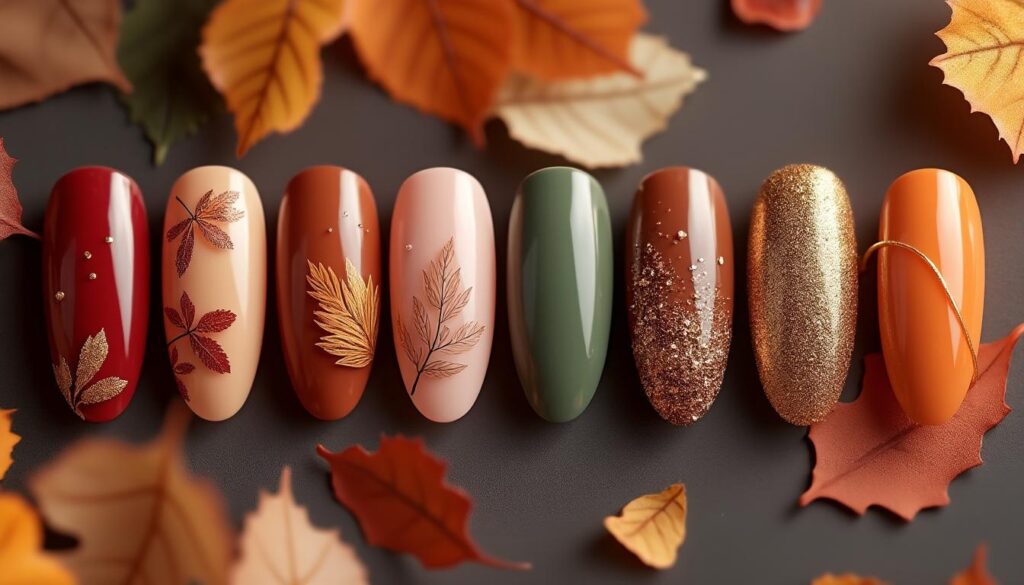 Ongles d’automne 🍁 : 10 inspirations chic pour des mains sublimes